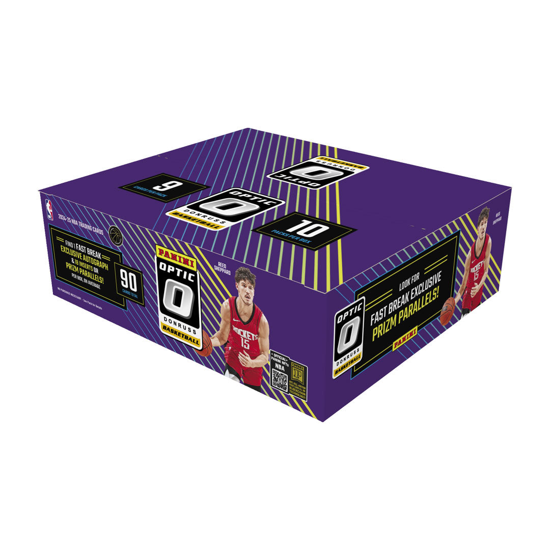 2024-25 Panini Donruss Optic Basketball Fast Break Box – Sports Connection