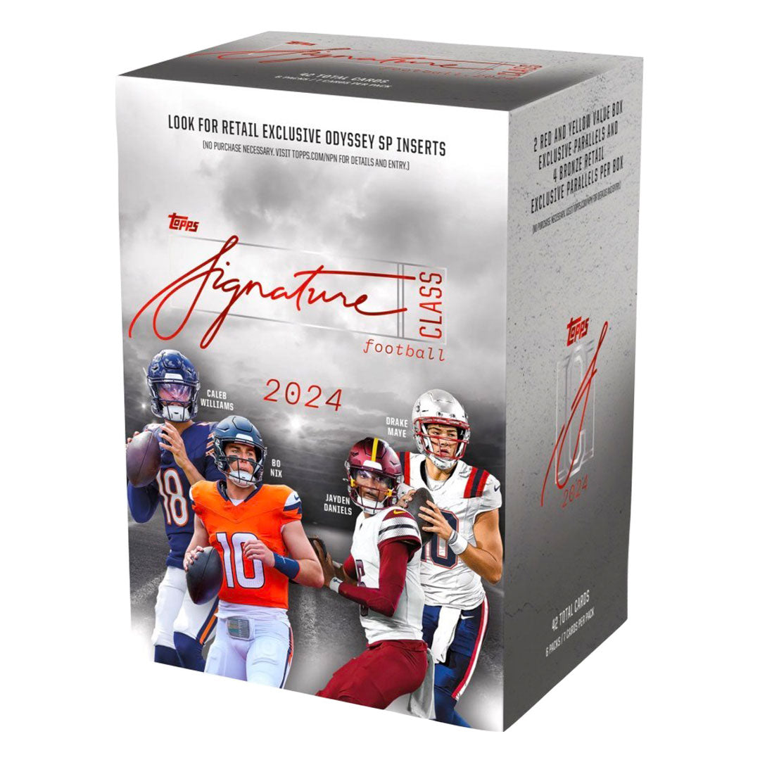 2024 Topps Signature Class Football Blaster Box – Sports Connection
