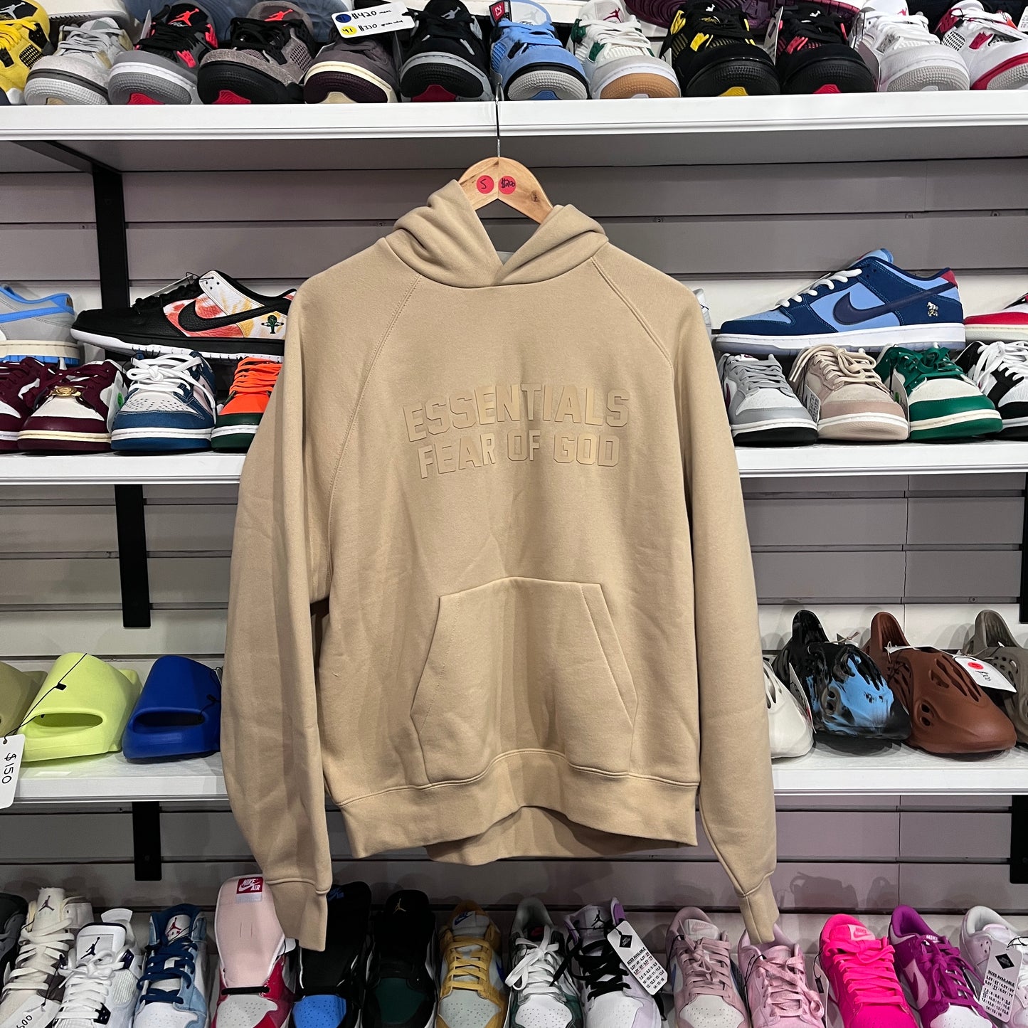 Essentials Fear Of God Sand Hoodie – Sports Connection